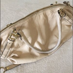 Coach | Bags | Soft Leather Coach Bag In A Cream Color | Poshmark